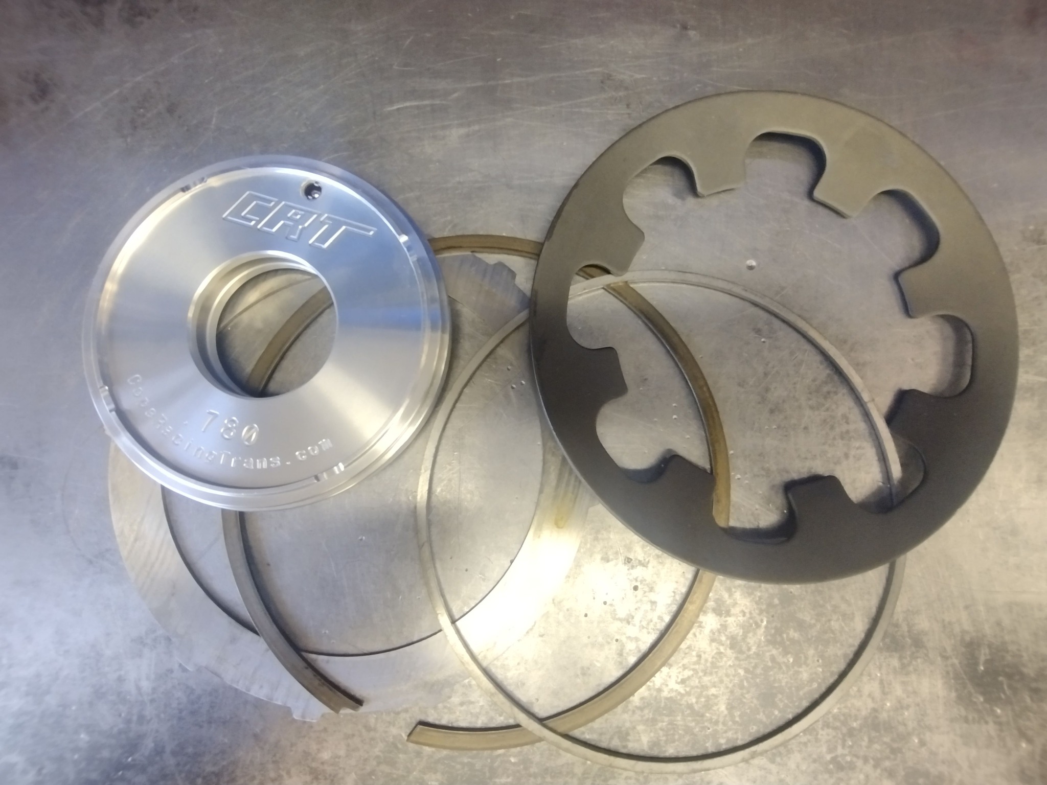 727 46 47 48RE HEAVY DUTY BELLEVILLE SPRING & BILLET PISTON KIT | CRT